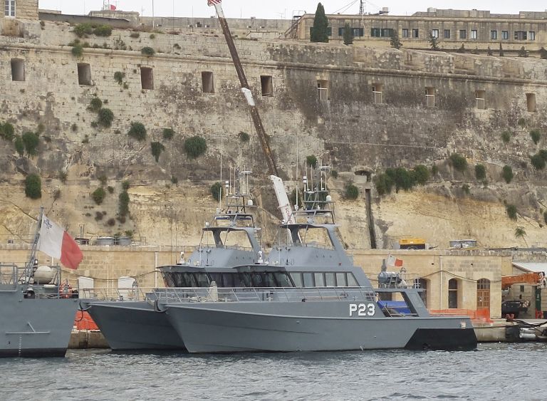 P23, Law enforcment - Details and current position - MMSI 256000746 ...