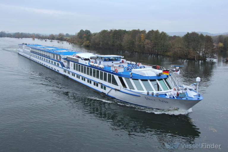 RIVER ARIA, Passenger ship - Details and current position - ENI 07001740, MMSI 256905000 ...