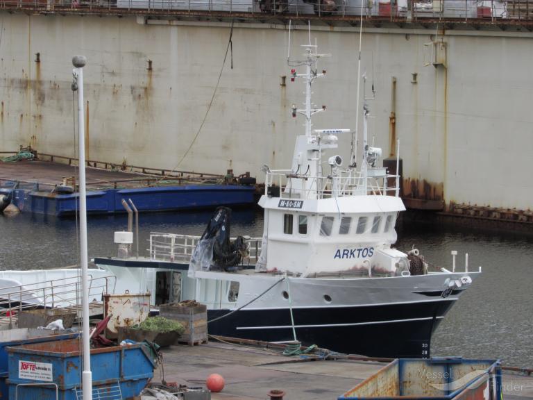 ARKTOS, Fishing vessel - Details and current position - MMSI 257145820 ...