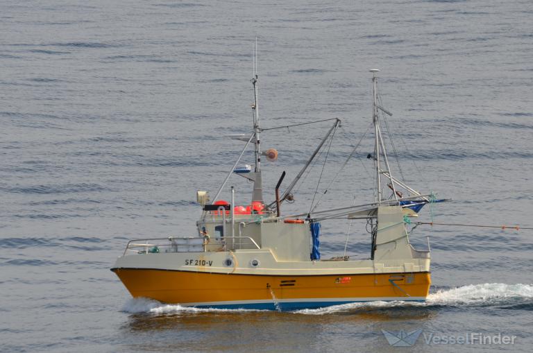 VESTER JUNIOR, Fishing vessel - Details and current position - MMSI ...