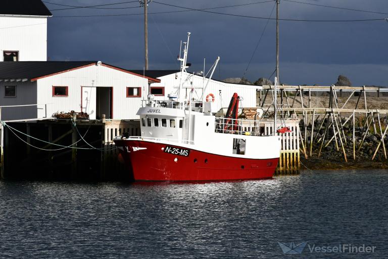 JUVEL, Fishing vessel - Details and current position - MMSI 257609600 ...