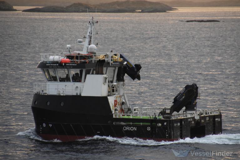 ORION, Towing vessel - Details and current position - MMSI 257968600 ...