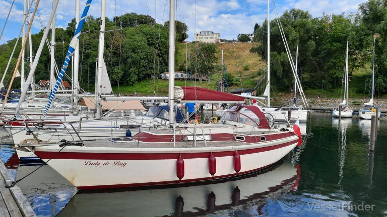 LADY DE BUG, Sailing vessel - Details and current position - MMSI ...