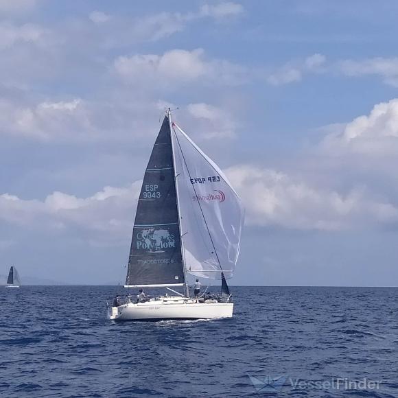 BULLA, Sailing vessel - Details and current position - MMSI 261001792 ...