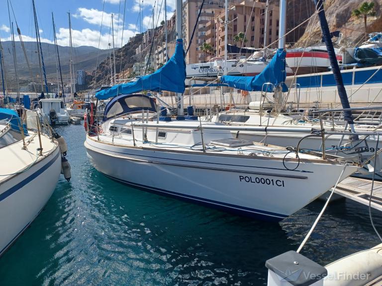 PACHILA, Sailing vessel - Details and current position - MMSI 261009191 ...