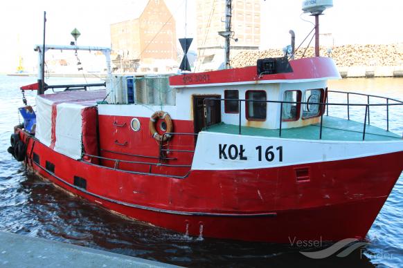 KOL-161, Fishing vessel - Details and current position - MMSI 261023870 ...