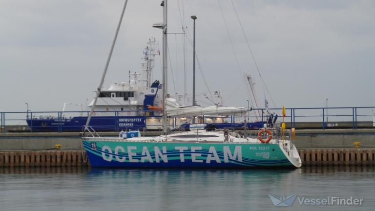 OCEAN TEAM, Sailing vessel - Details and current position - MMSI ...