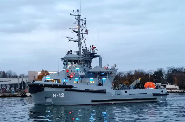 H-12 SEMKO, Military ops - Details and current position - MMSI 261083020 - VesselFinder