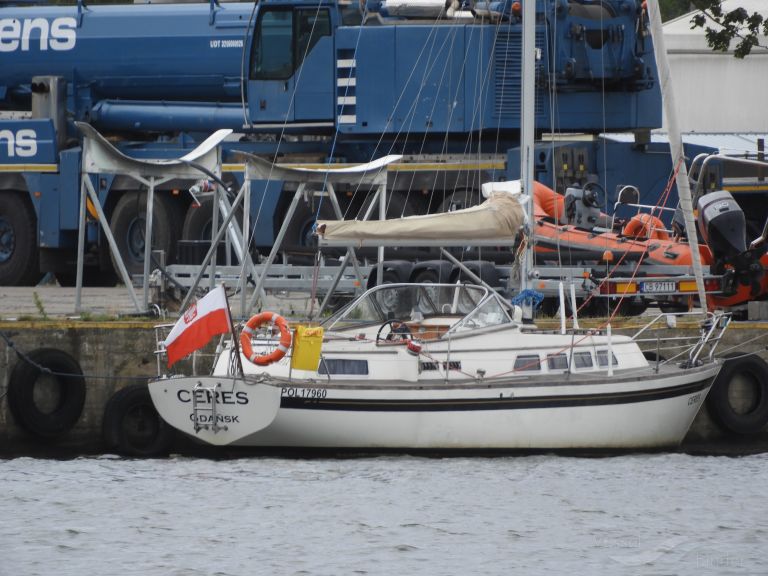 CERES, Sailing vessel - Details and current position - MMSI 261186970 ...
