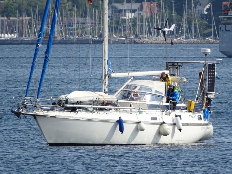 AKKA OF SWEDEN, Sailing vessel - Details and current position - MMSI ...