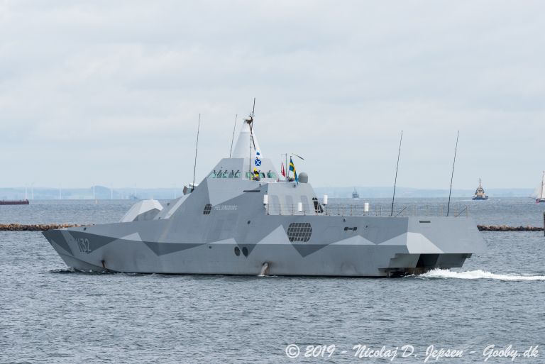 SWEDISH WARSHIP K32, Military ops - Details and current position - MMSI ...