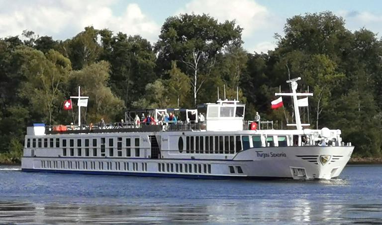 THURGAU SAXONIA, Passenger ship - Details and current position - ENI ...