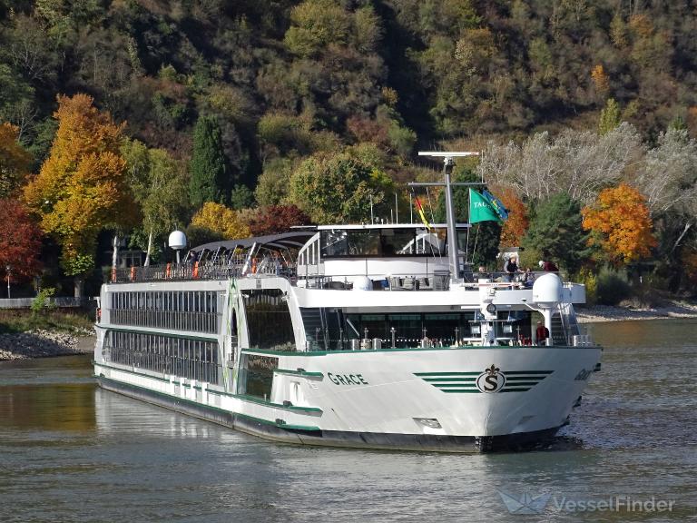 GRACE, Passenger ship - Details and current position - MMSI 269057539 ...