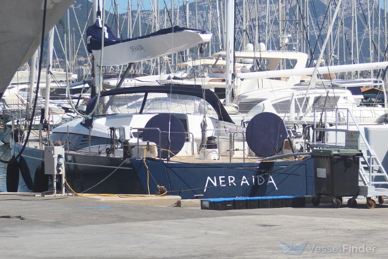 NERAIDA, Sailing vessel - Details and current position - MMSI 269115420 ...