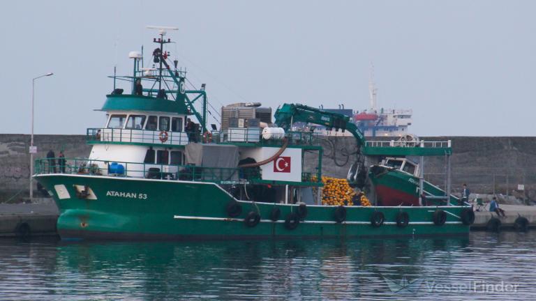 ATAHAN-53, Fishing vessel - Details and current position - MMSI ...