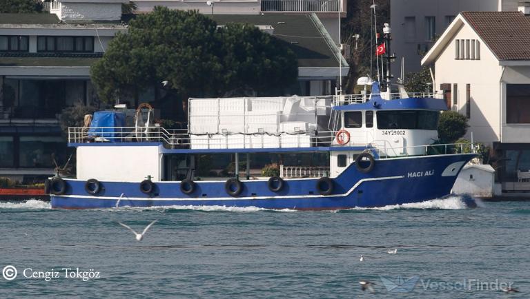 HACI ALI, Fishing vessel - Details and current position - MMSI ...