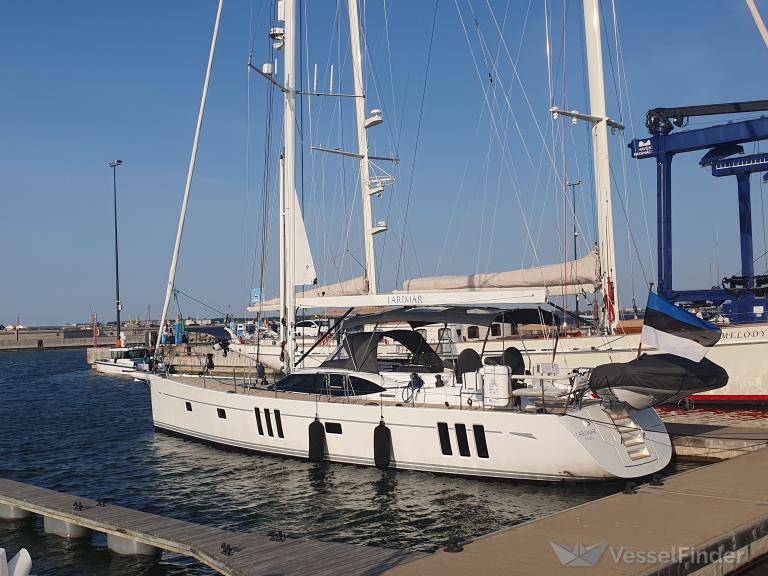 LARIMAR, Sailing vessel - Details and current position - MMSI 276014590 ...