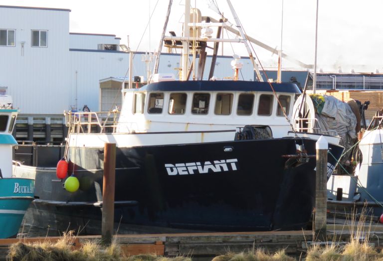 DEFIANT, Fishing vessel - Details and current position - MMSI 303679000 ...