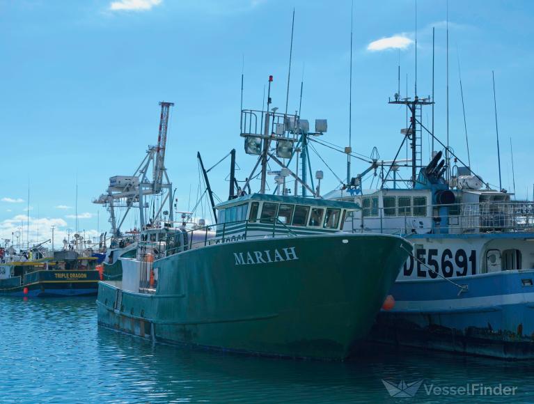 MARIAH, Fishing vessel - Details and current position - MMSI 303835000 ...