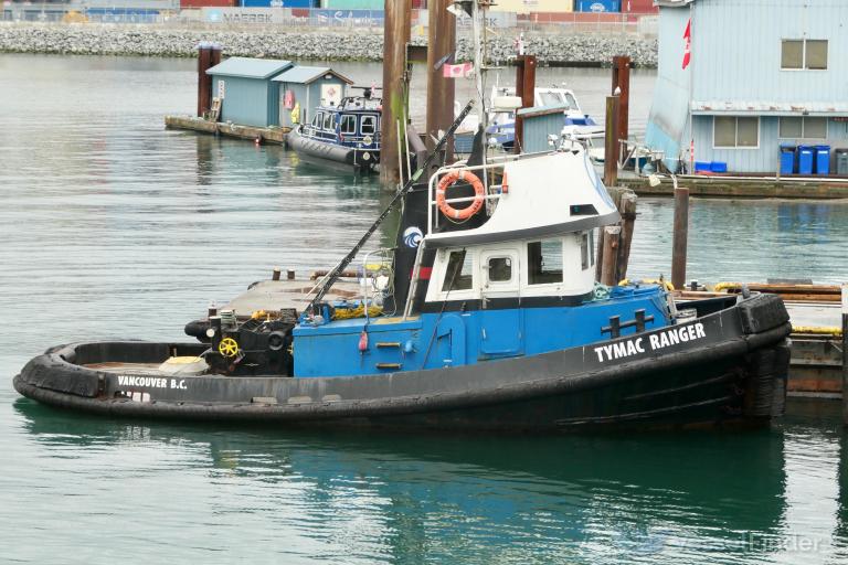 TYMAC RANGER, Towing vessel - Details and current position - MMSI 316002623 - VesselFinder