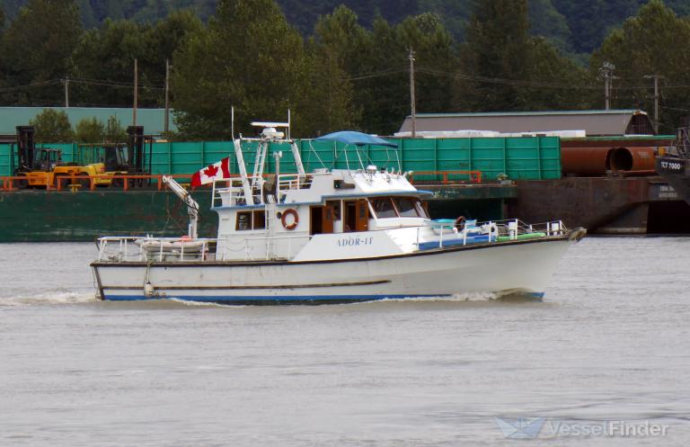 ADOR-IT, Pleasure craft - Details and current position - MMSI 316002759 ...