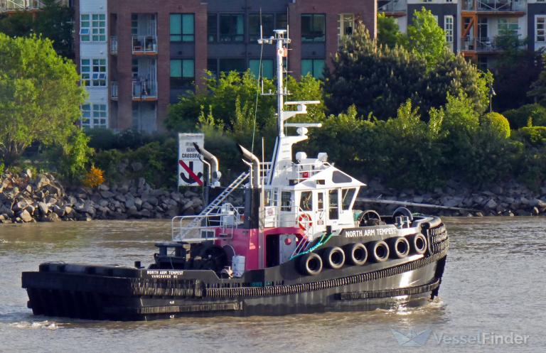 NORTH ARM TEMPEST, Tug - Details and current position - MMSI 316004932 ...