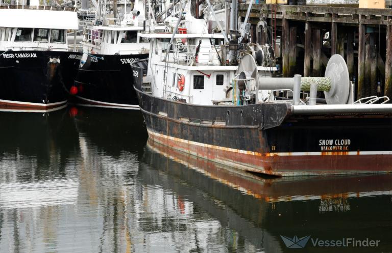 SNOW CLOUD, Fishing vessel - Details and current position - MMSI ...