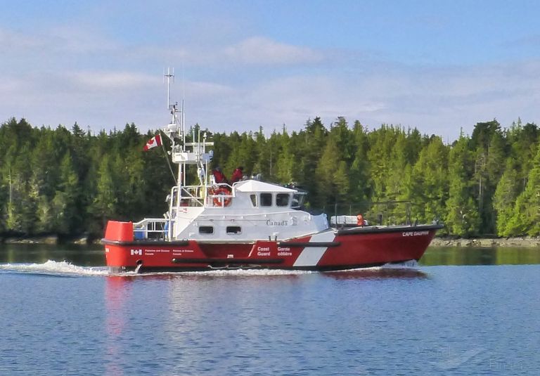 CCGS CAPE DAUPHIN, SAR - Details and current position - MMSI 316017161 ...