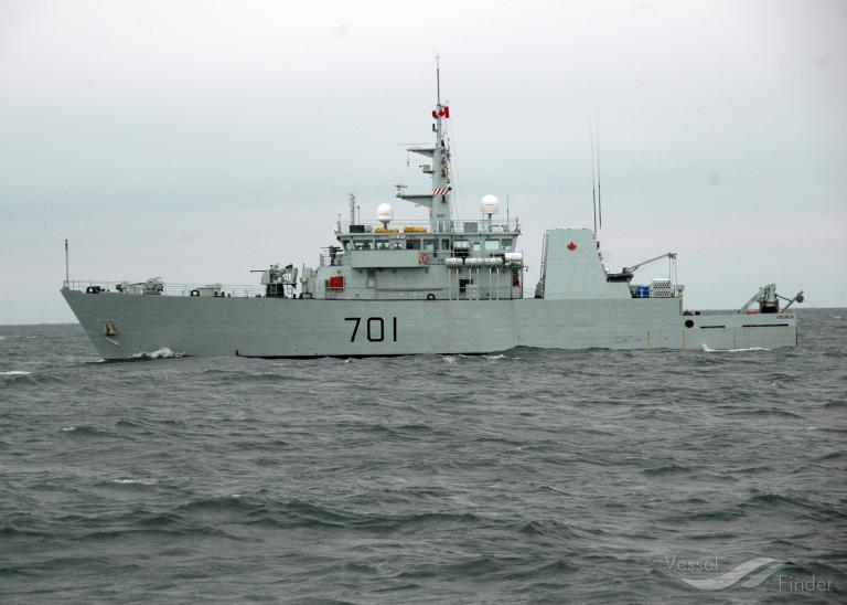 CDN WARSHIP 701, Military ops - Details and current position - IMO ...