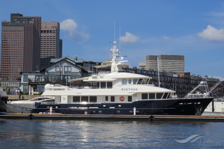 BEOTHUK, Pleasure craft - Details and current position - MMSI 319257000 ...
