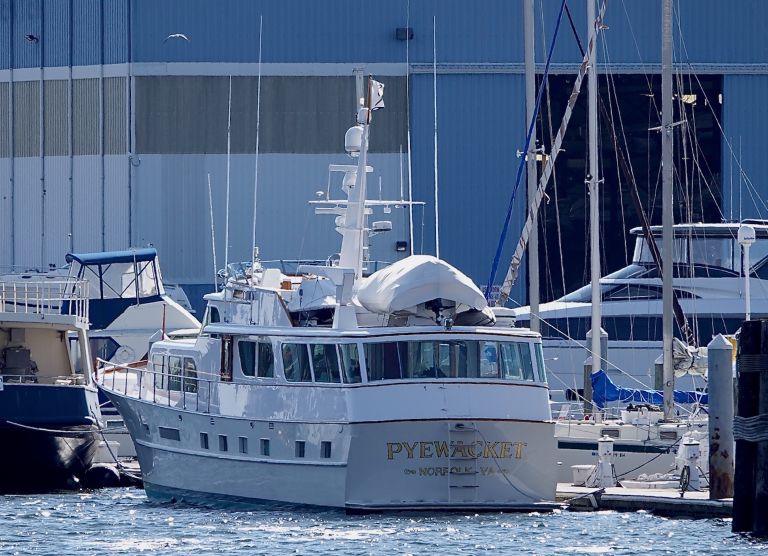 PYEWACKET, Unknown - Details and current position - MMSI 338023443 ...