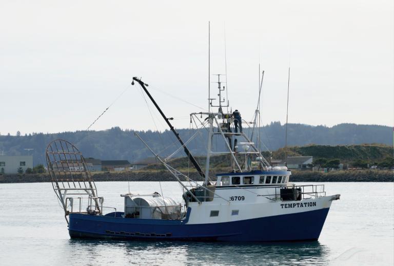 FV TEMPTATION, Fishing vessel - Details and current position - MMSI ...