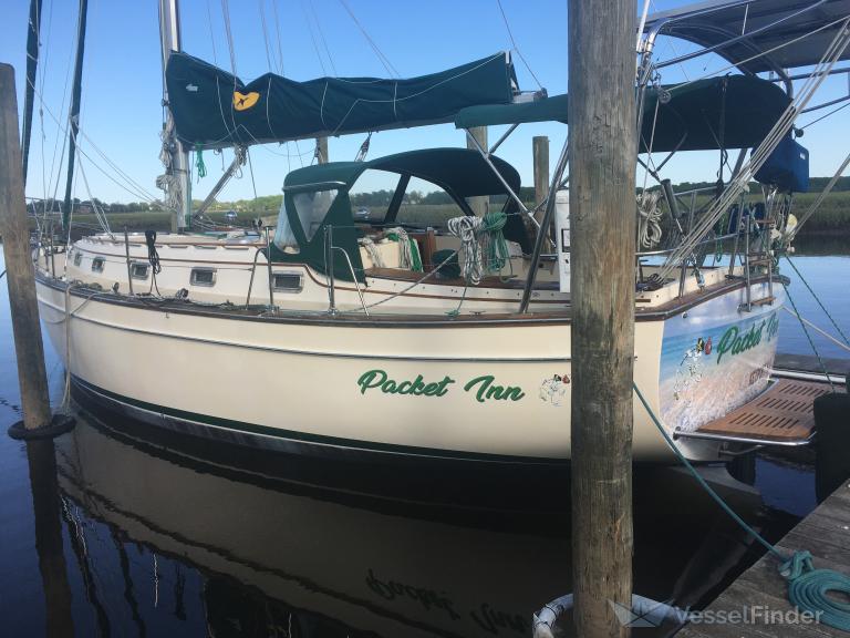 PACKET INN, Sailing vessel - Details and current position - MMSI ...