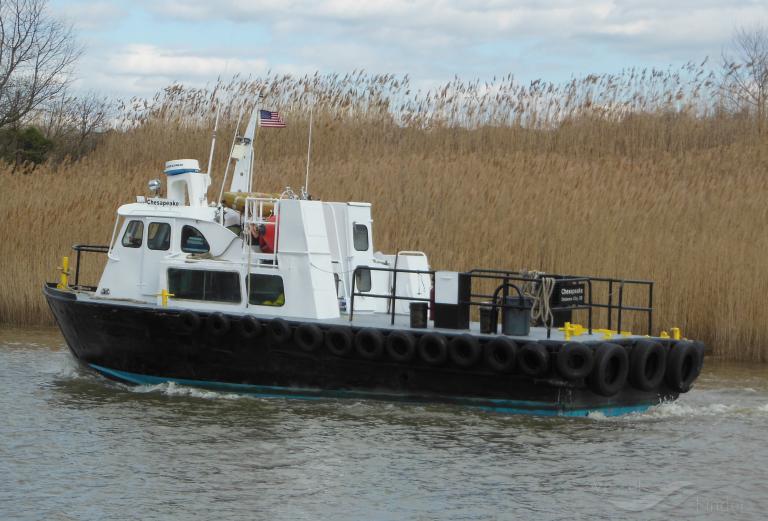 THE CHESAPEAKE, Port tender - Details and current position - MMSI ...