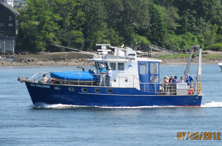 RV GULF CHALLENGER, Unknown - Details and current position - MMSI ...