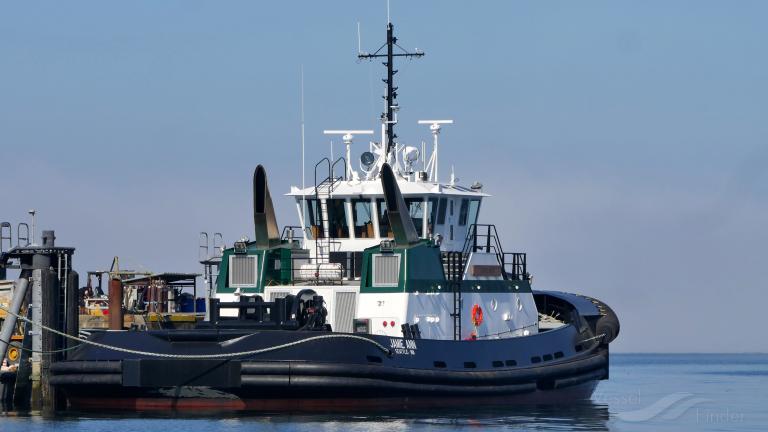 JAMIE ANN, Tug - Details and current position - MMSI 366892000 ...