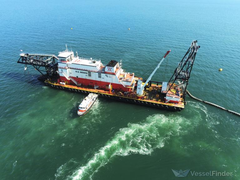 RS WEEKS, Dredging or UW ops - Details and current position - MMSI ...
