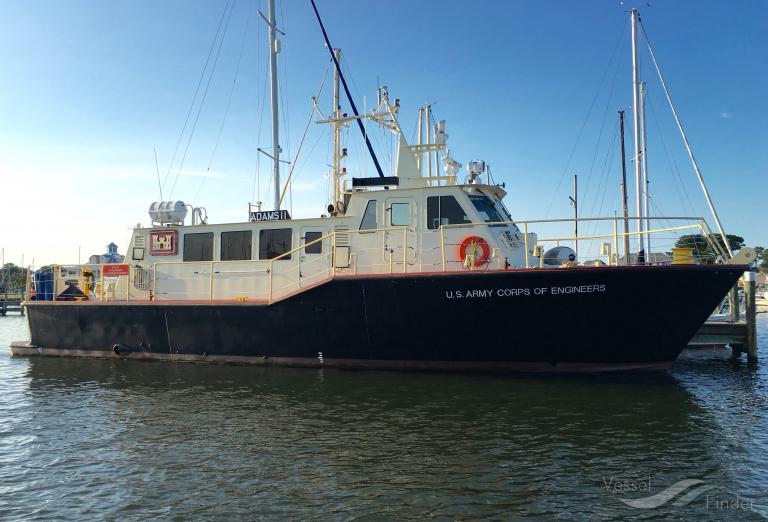 USACE ADAMS II, Unknown - Details and current position - MMSI 366999276 ...