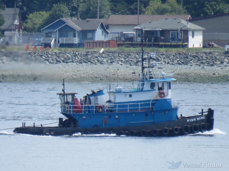 FISH HAWK, Towing vessel (tow>200) - Details and current position ...