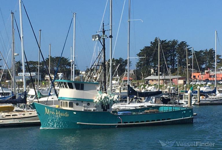 MISS HEIDI, Fishing vessel - Details and current position - MMSI ...