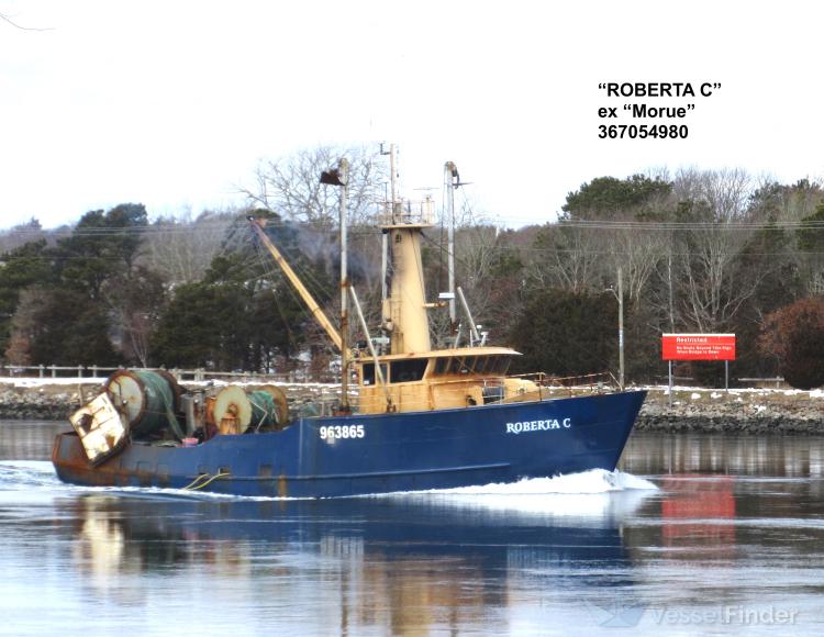 ROBERTA C, Fishing vessel - Details and current position - MMSI ...