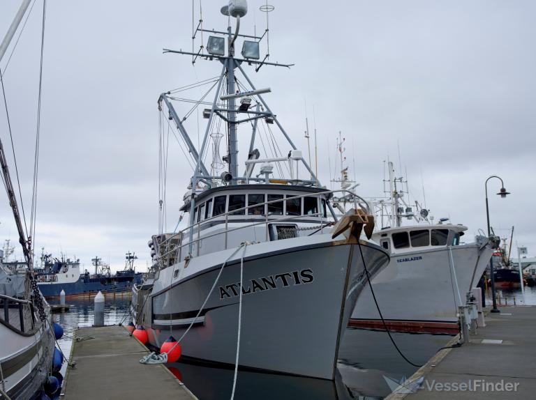 ATLANTIS, Fishing vessel - Details and current position - MMSI ...