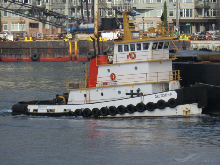 GRETCHEN H, Tug - Details and current position - IMO 8964587 - VesselFinder