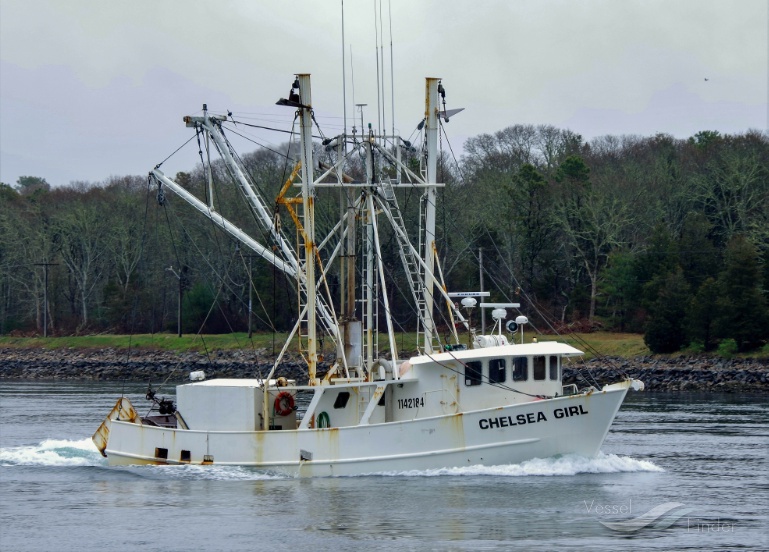 CHELSEA GIRL, Fishing vessel - Details and current position - MMSI ...