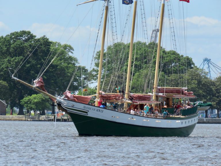 AMERICAN ROVER, Sailing vessel - Details and current position - MMSI ...