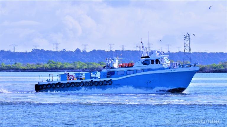 SUN RAY, Sailing vessel - Details and current position - MMSI 367153690 ...