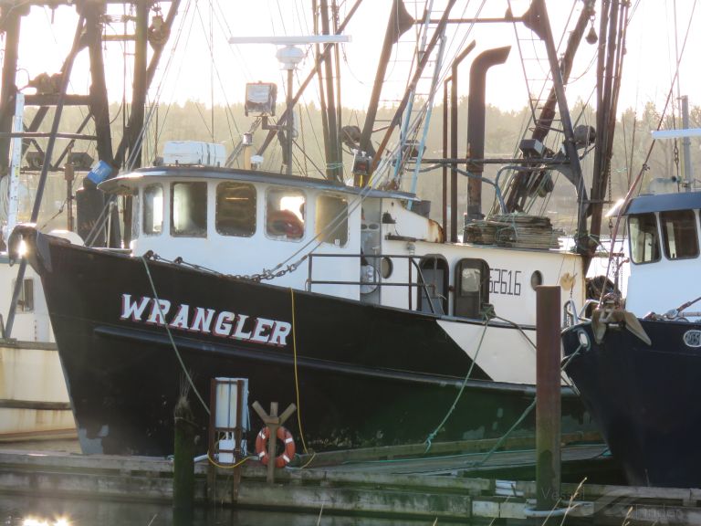 WRANGLER, Fishing Vessel - Details and current position - IMO 7520683 ...