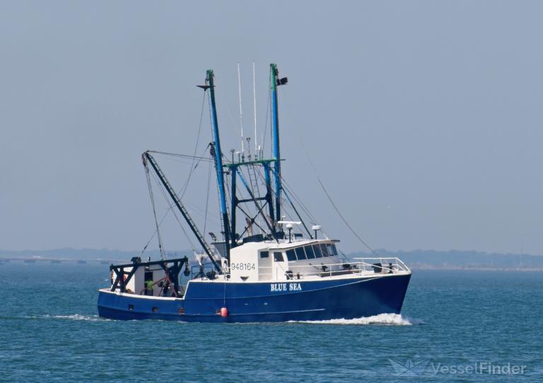 FV BLUE SEA, Fishing vessel - Details and current position - MMSI ...