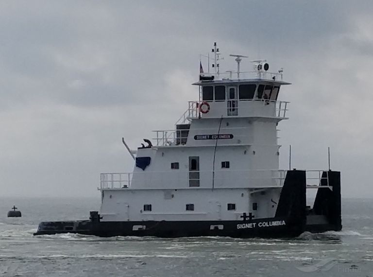 SIGNET COLUMBIA, Towing vessel - Details and current position - MMSI ...