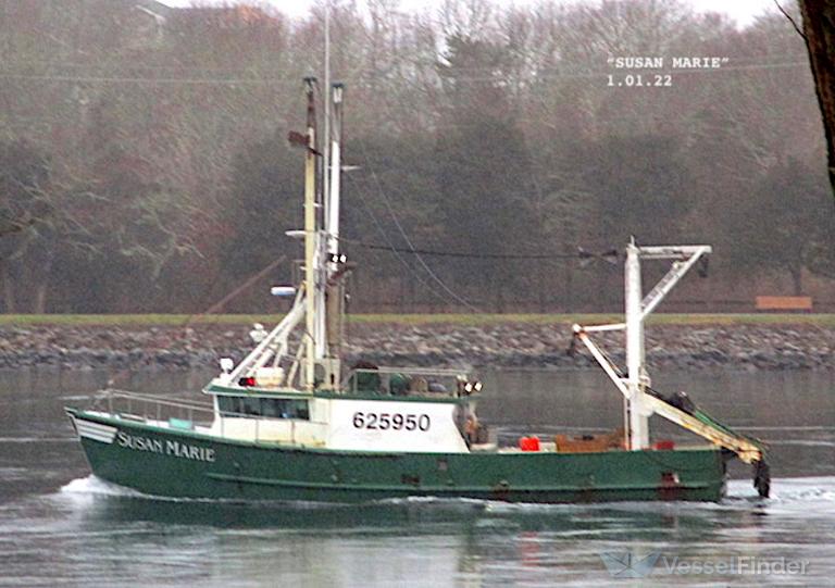 SUSAN MARIE, Fishing vessel - Details and current position - MMSI ...
